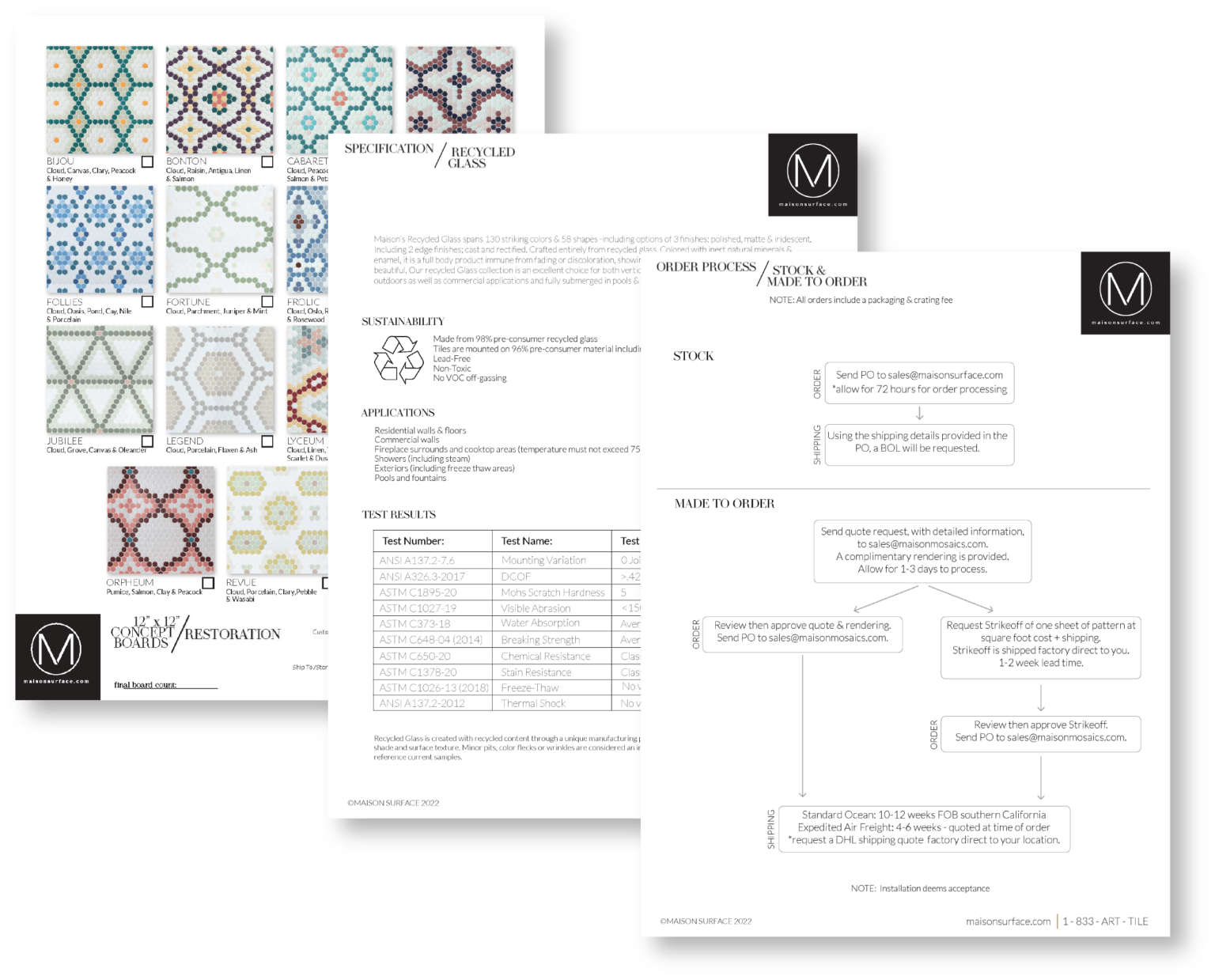 TRADE PROGRAM - MAISON